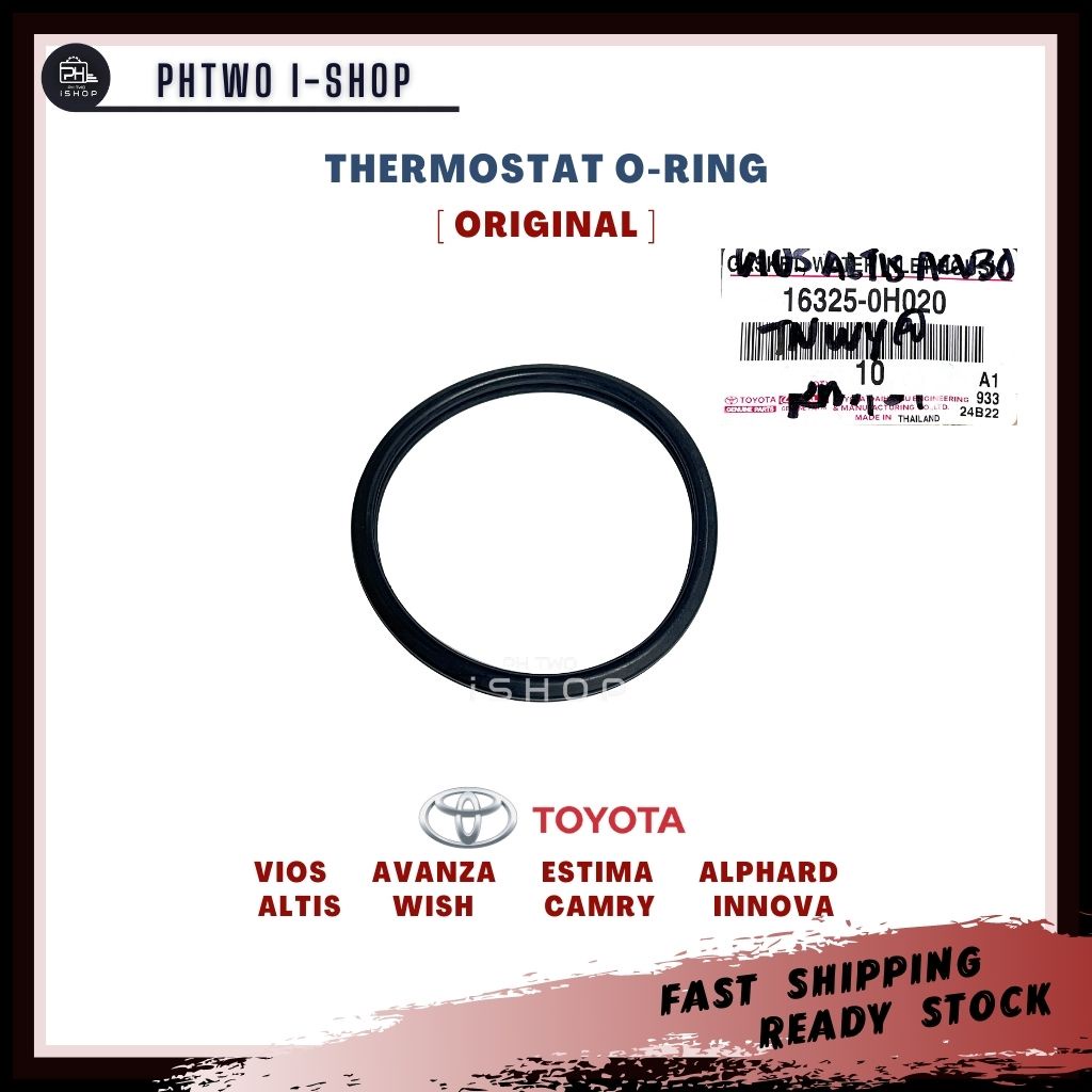 THERMOSTAT O-RING - TOYOTA VIOS AVANZA ESTIMA ALPHARD ALTIS WISH CAMRY ...