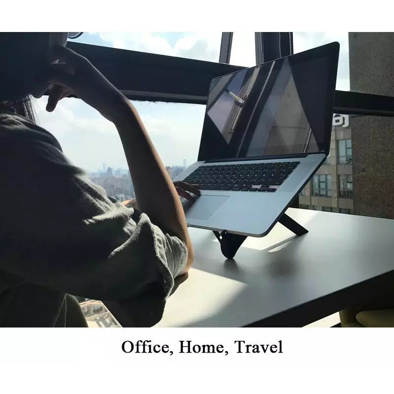 Healthy Posture Laptop Stand Ergonomic Portable Adjustable Travel ...