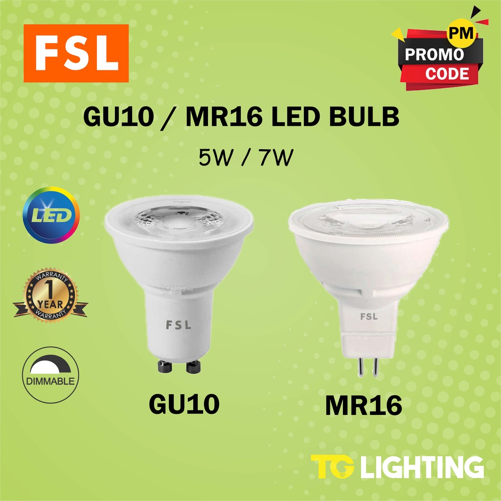 [𝗦𝗜𝗥𝗜𝗠] [𝗛𝗜𝗚𝗛𝗧 𝗤𝗨𝗔𝗟𝗜𝗧𝗬] 𝗙𝗦𝗟 𝗚𝗨𝟭𝟬 𝗟𝗘𝗗 𝗕𝘂𝗹𝗯 𝗠𝗥𝟭𝟲 LED Bulb 5W 7W Spot Eyeball Bulb Eye Ball Bulb ...