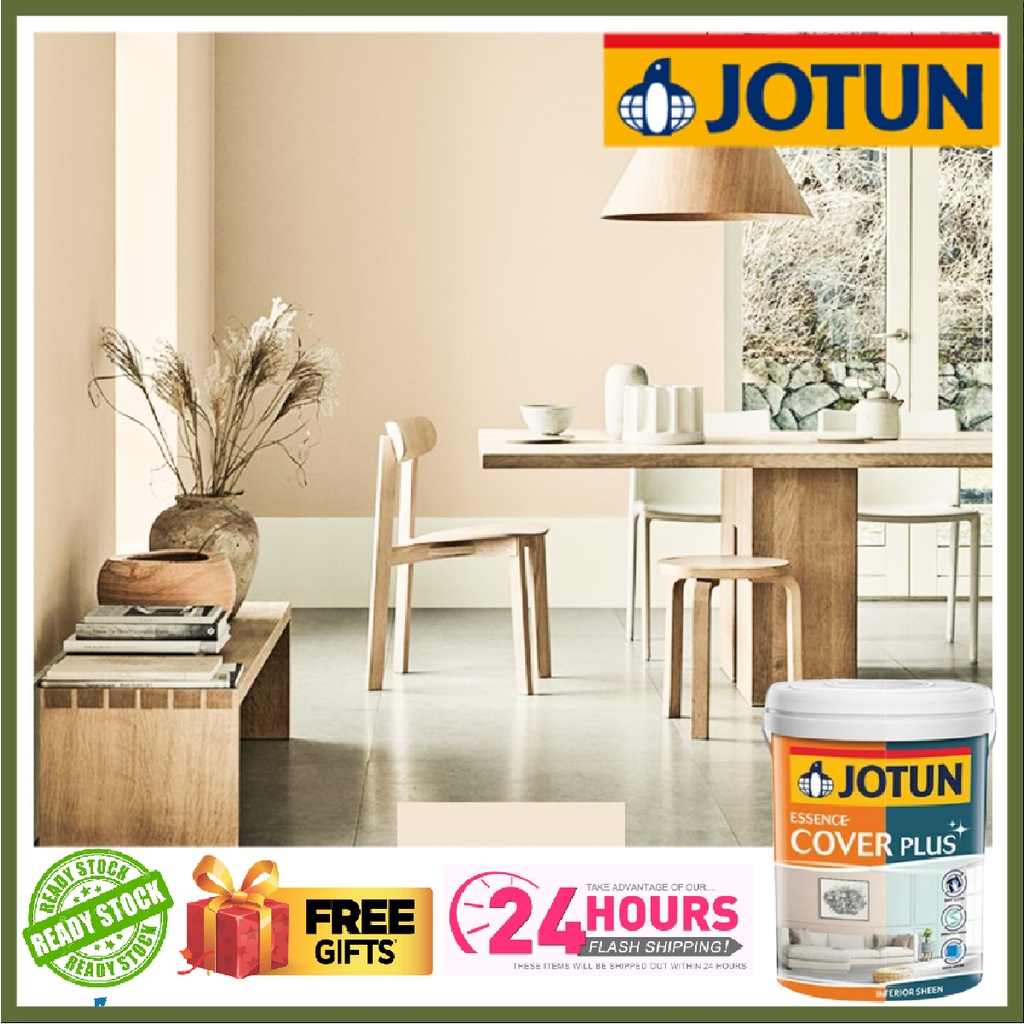 JOTUN 1L 10399 PEGASUS ESSENCE COVER PLUS SHEEN & MATT/INTERIOR WALL PAINT /CAT BOLEH CUCI/KILAT ...