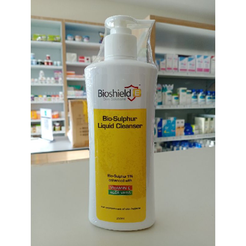 Bioshield E Bio-Sulphur Liquid Cleanser 250ML | Shopee Malaysia