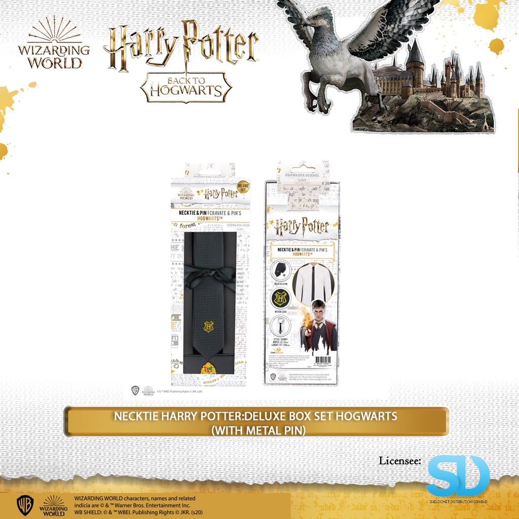 Cinereplica: Necktie Harry Potter:Deluxe Box Set Hogwarts (With Metal ...