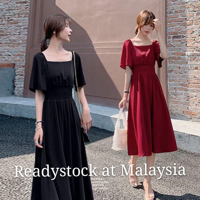 (Ready stock) large size new temperament French retro loose and thin ...
