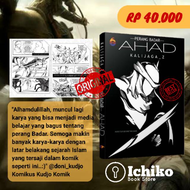 Badar War Comics - Sunday Kalijaga Z - Syuhada Badar - ORIGINAL ...