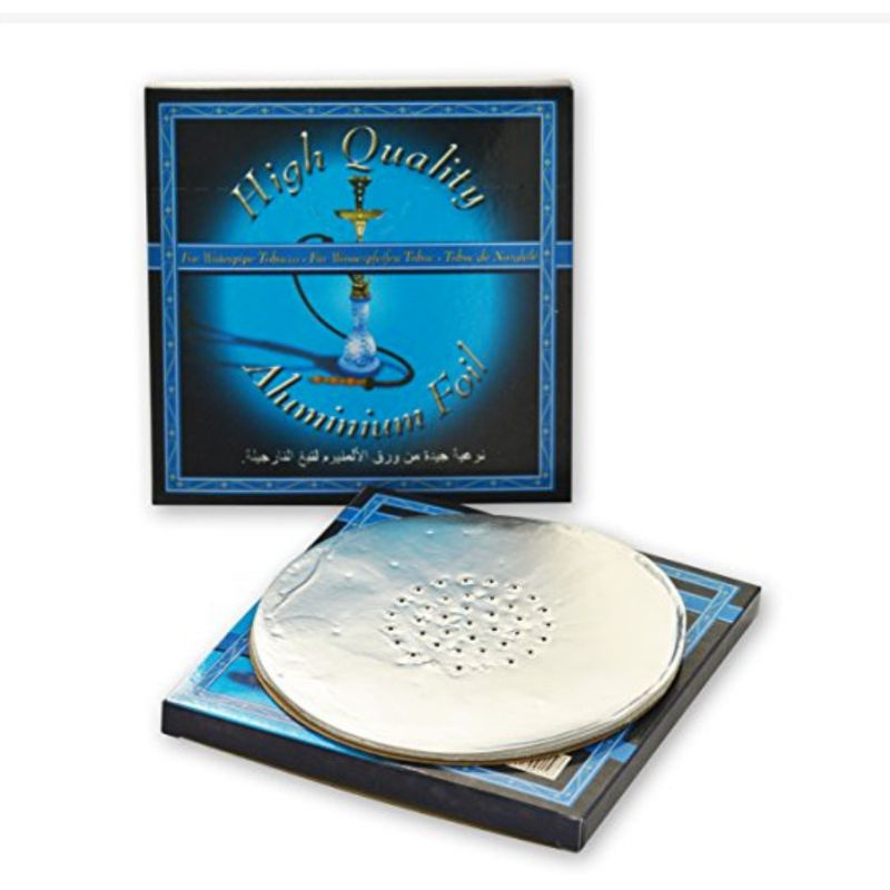 Aluminium foil shisha (50 pcs) | Shopee Malaysia