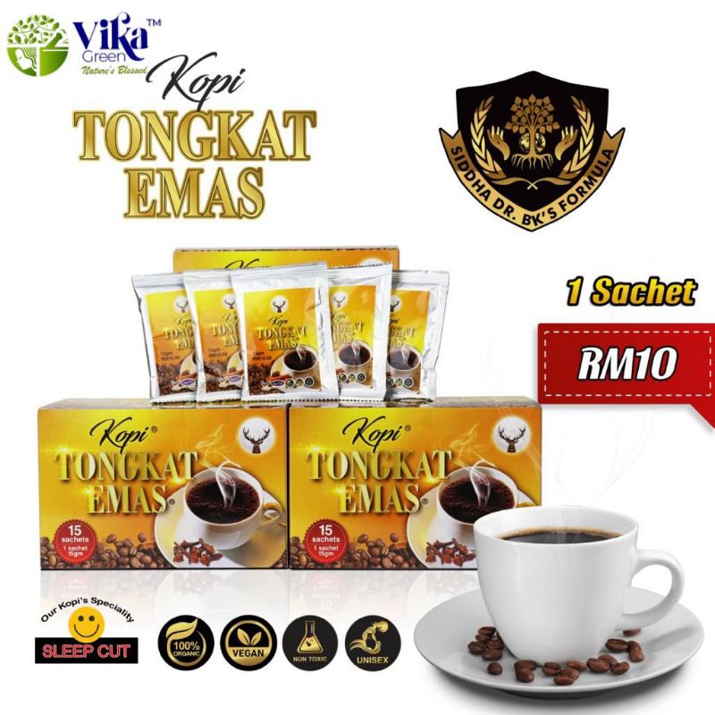 Kopi Tongkat Emas-Siddha Coffee | Shopee Malaysia