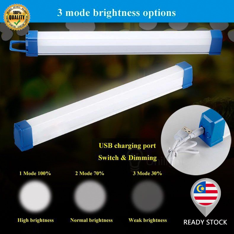 🔥🔥READY STOCK🔥🔥100W 200W 300W LED Lithium Battery Light Rechargeable ...