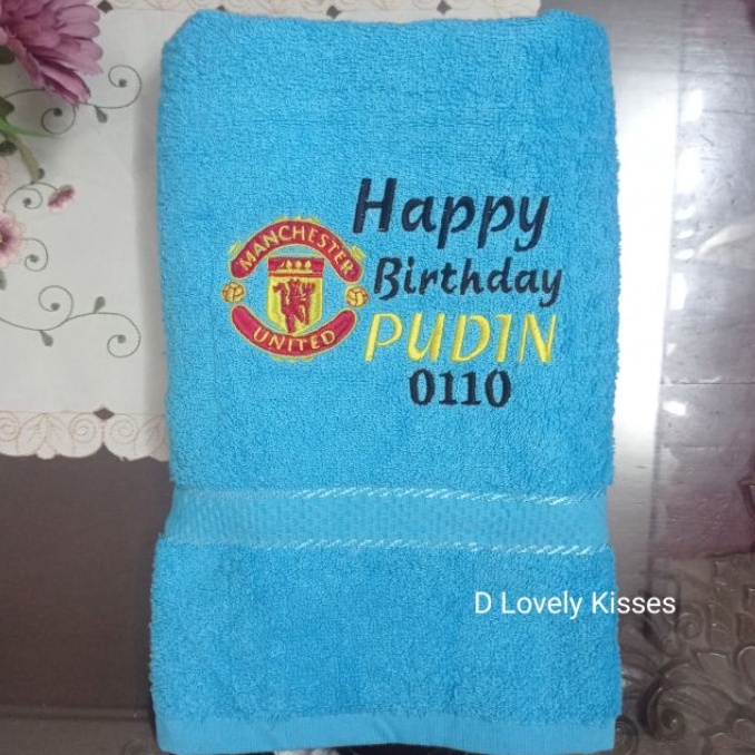 Tuala Sulam Hantaran/Towel Embroidery Custom | Shopee Malaysia
