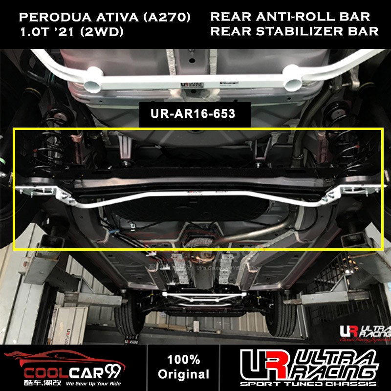Ultra Racing Bar Perodua Ativa Safety Bar Front Tower Bar Rear Anti ...