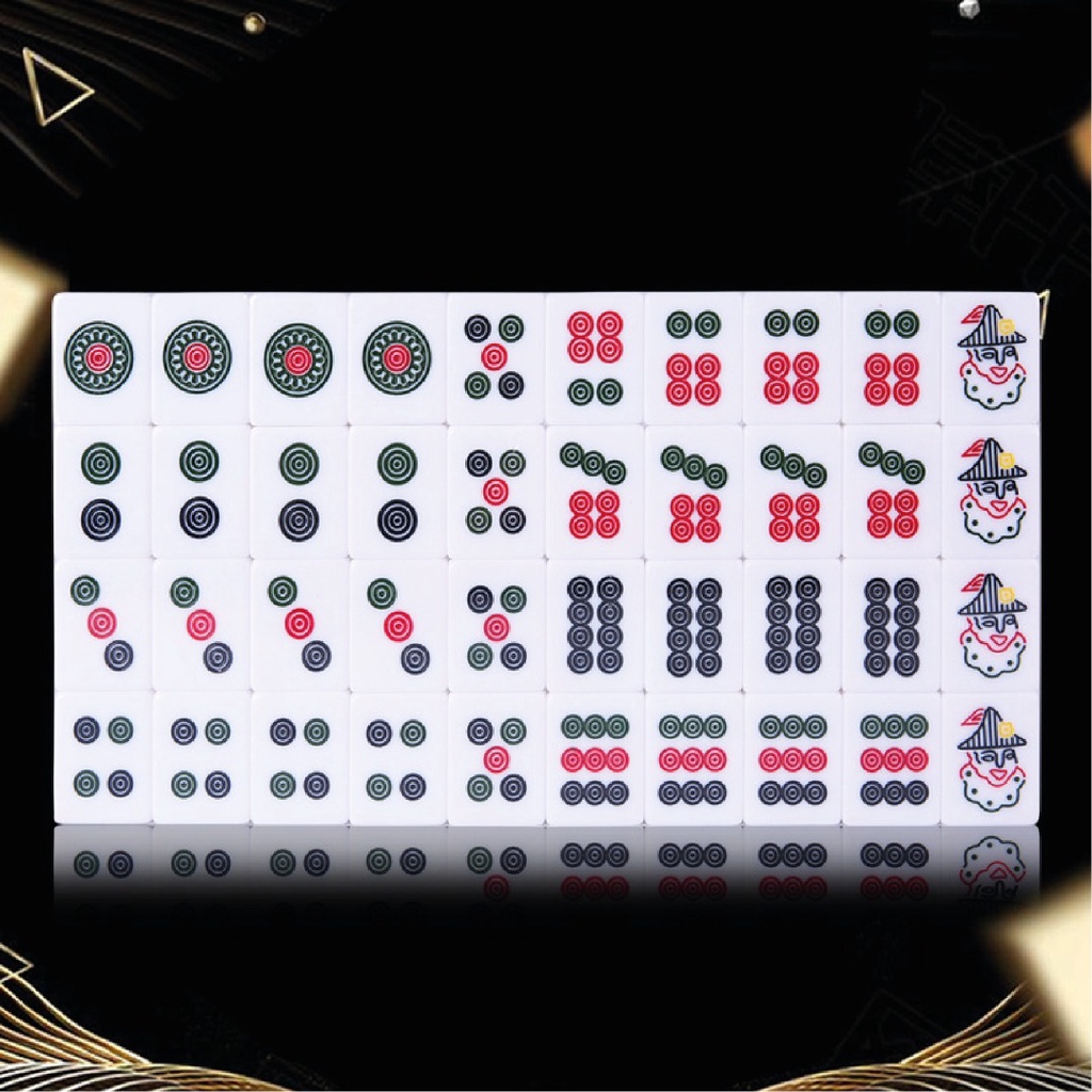 Ready Stock Mahjong set 麻將 4人 3人 4 players (168 tiles) 3 players (88 ...