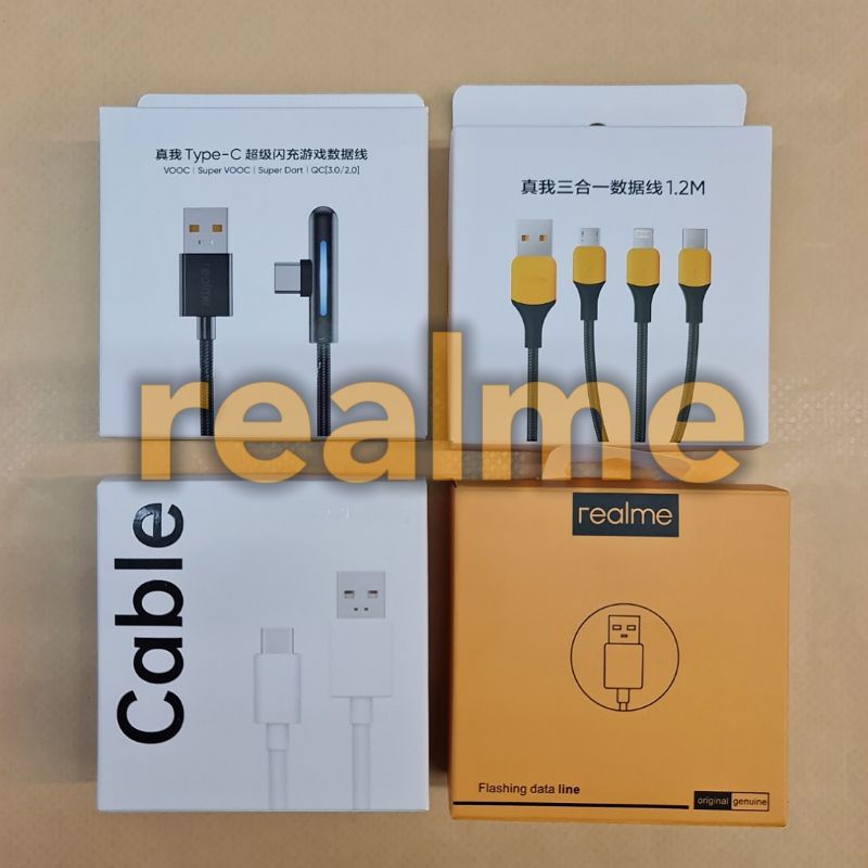 realme Type-C USB Cable 65W Type-C USB Game Cable With L Elbow 3 in 1 ...