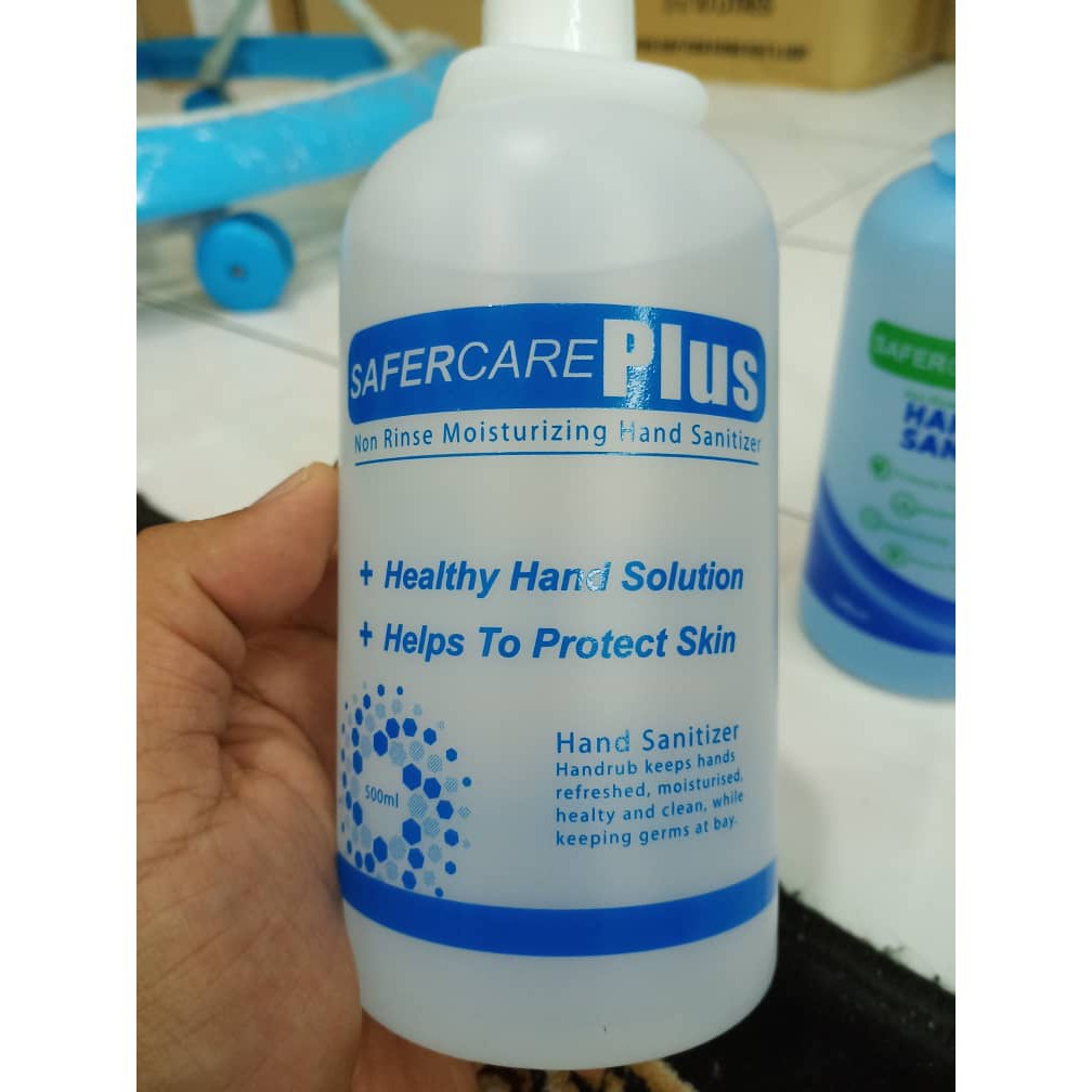 SAFERCARE PLUS Hand Sanitizer 500ml READY STOCK!! | Shopee Malaysia