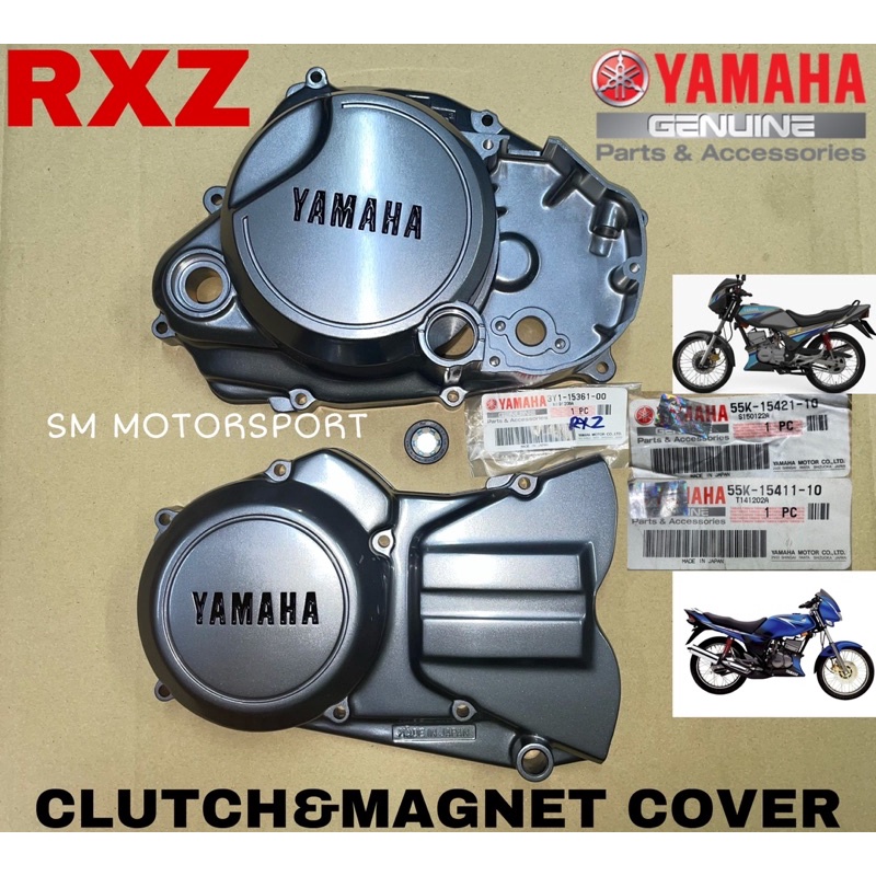 RXZ MILI / 5PV ENJIN CLUTCH &MAGNET COVER YAMAHA 100% ORIGINAL JAPAN ...