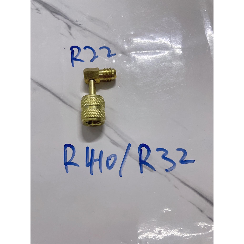 Adapter Charging Hose converter gas pipe r22 adapter r410a r32 aircond ...