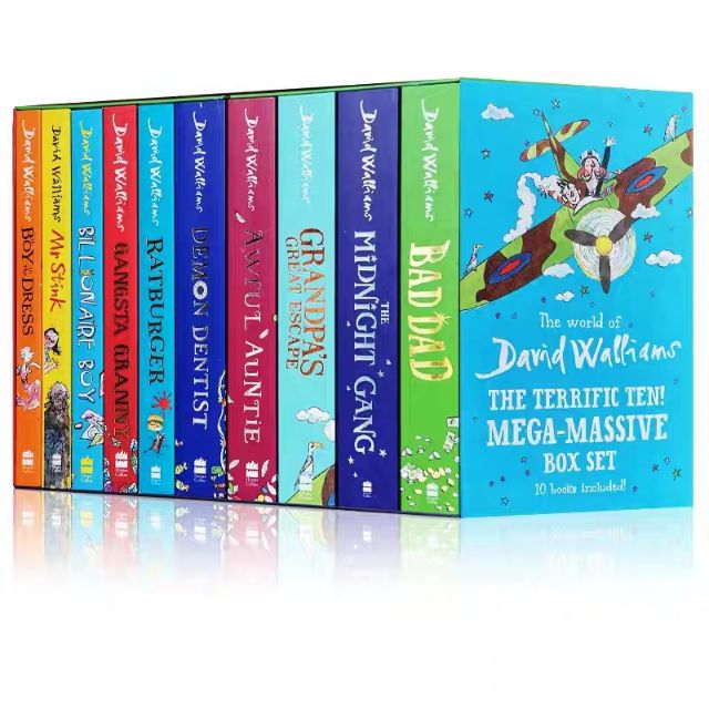 The World of David Walliams Collection (10books) | Shopee Malaysia