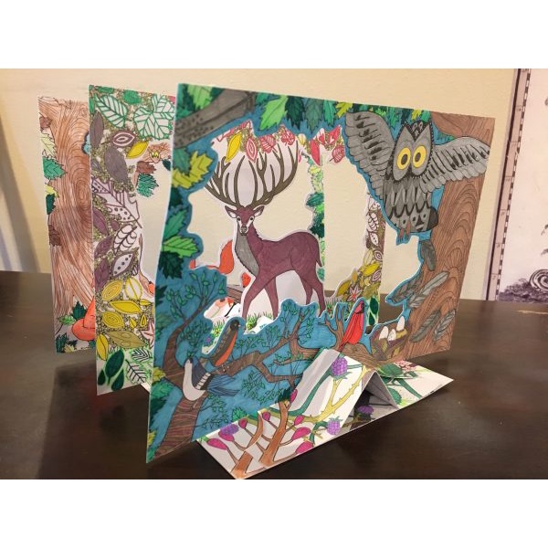 [Premium Coloring Book] Magical Forest: Color And Create Your Own ...