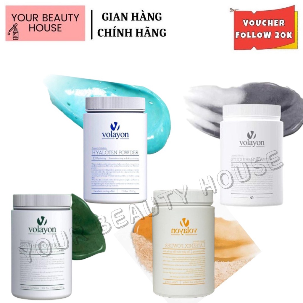 Korean Spirulina MASK VOLAYON POWDER 500G (Date 03/2025) | Shopee Malaysia