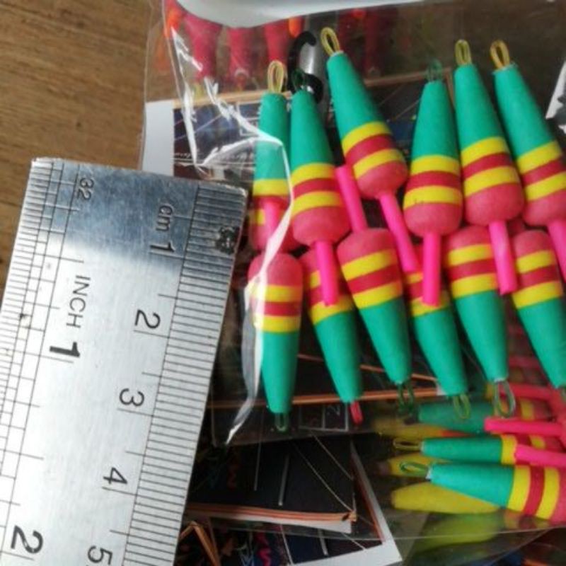 12pcs 3 cm small foam small fish fishing floats | Shopee Malaysia