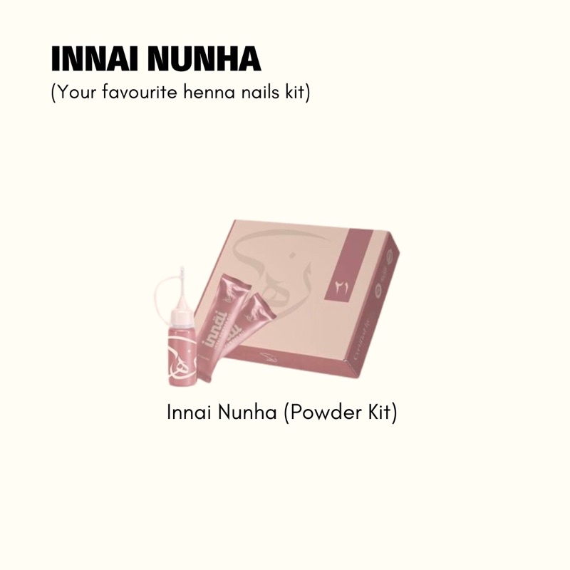 INNAI NUNHA BY NEELOFA SET POWDER HENNA KIT | Shopee Malaysia