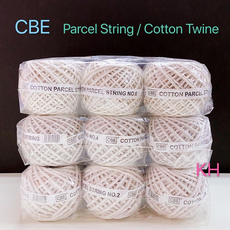 CBE Parcel String | Cotton Twine | Tali Putih | White String | Cotton ...