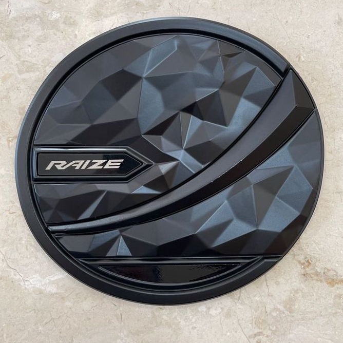 Toyota Raize 2021 matte diamond black Tank cover. | Shopee Malaysia