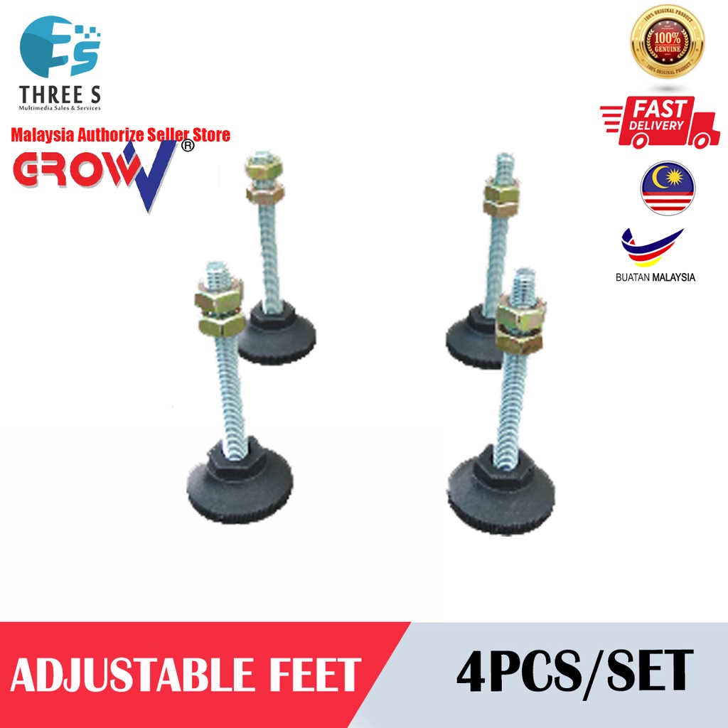 GrowV Adjustable Feet for Server Rack (4pcs per set) | Shopee Malaysia