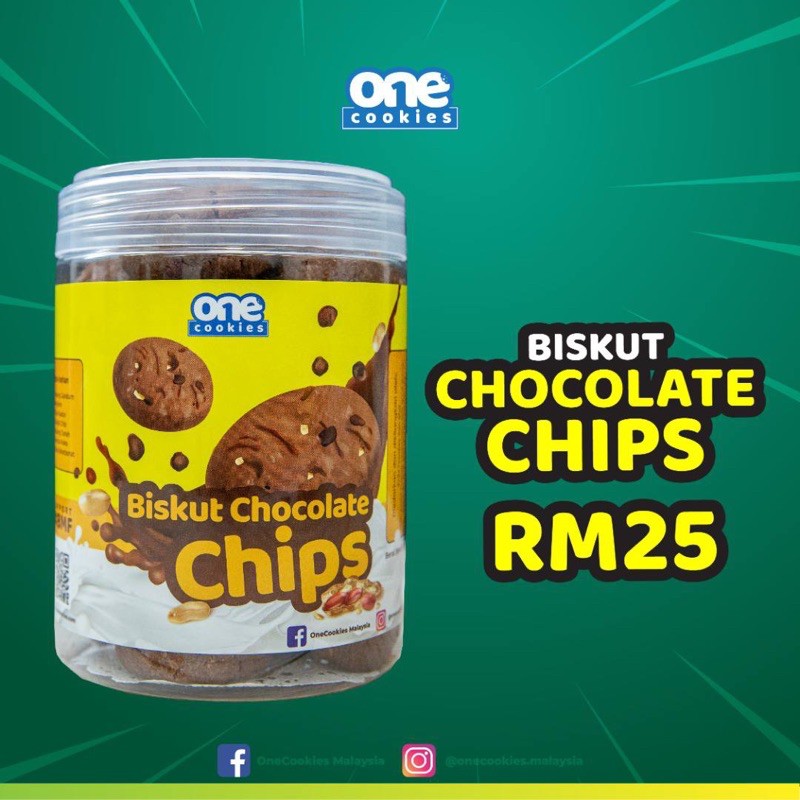 BISKUT CHOCOLATE CHIPS (350Gram) | Shopee Malaysia