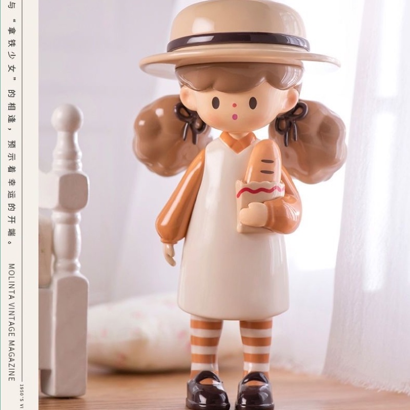 【Genuine】F.UN Molinta Vintage Outfit Series Blind Box 爆米花妹妹复古穿搭系列盲盒公仔可爱 ...
