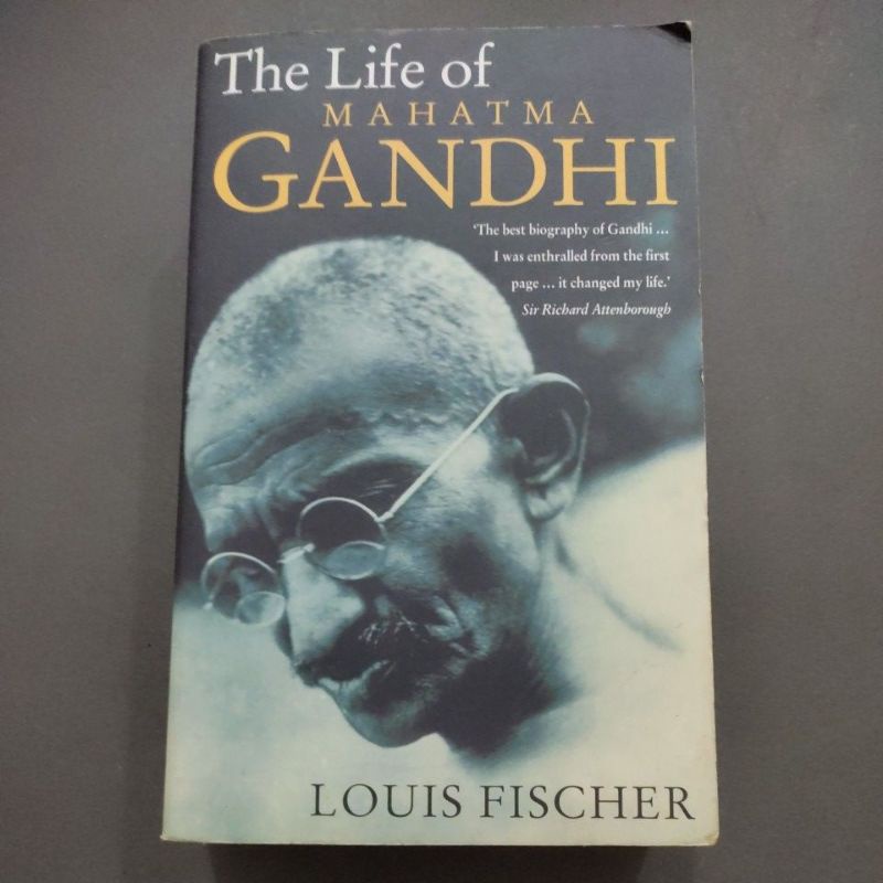 PRELOVED+ANTIQUE. THE LIFE OF MAHATMA GANDHI BOOK BY LOUIS FISCHER ...