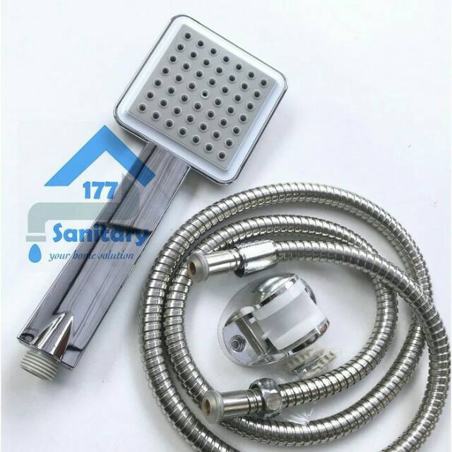 Minimalist Hand shower set with chrome box/bath shower | Shopee Malaysia