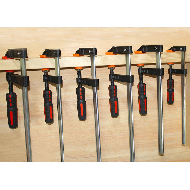 MKR Slim Mini F-Clamp F Clamp Adjustable F Sliding Bar Clip Woodworking ...