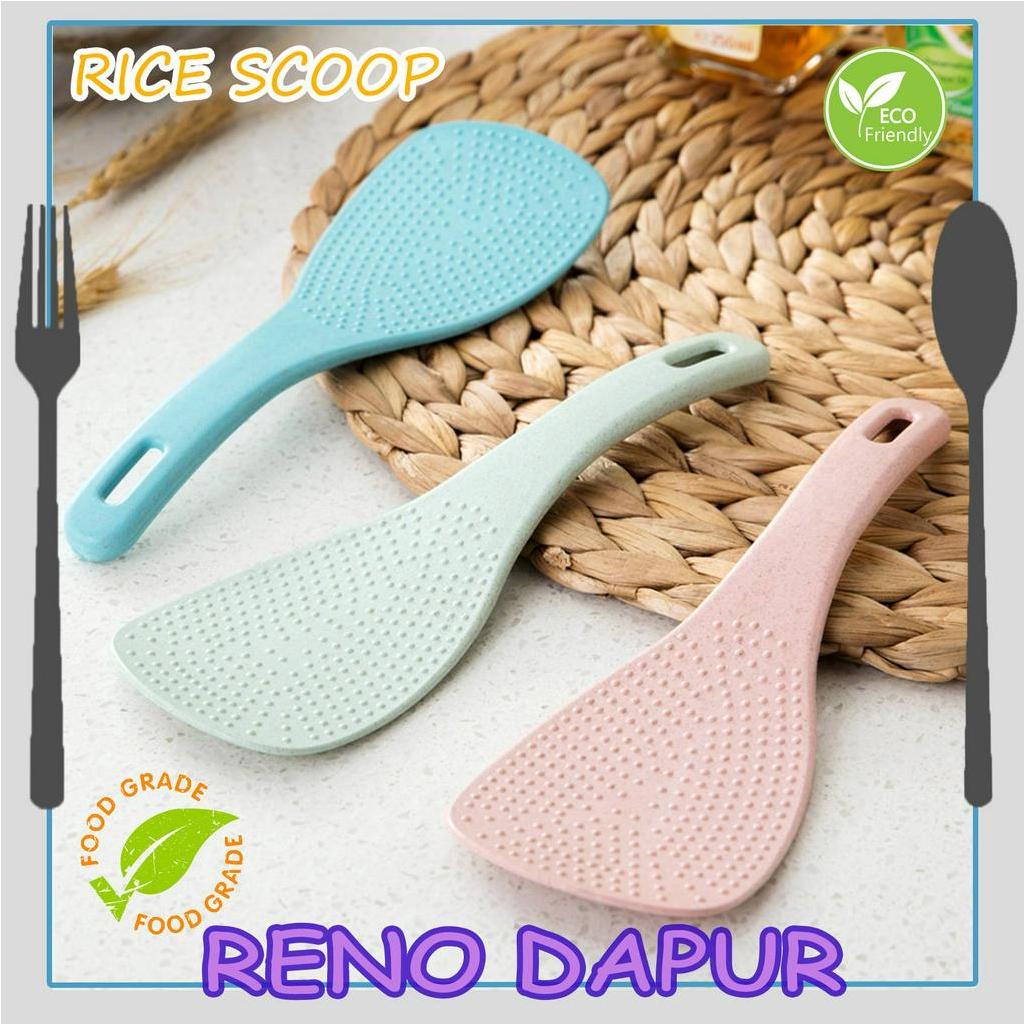RENODAPUR RICE SPOON Food Grade Non-stick Rice Scoop Hanging Rice ...