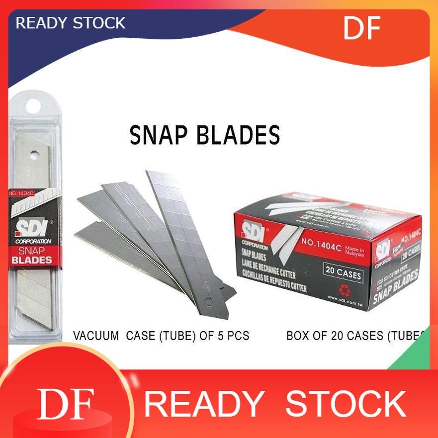 READY STOCK SDI 1404C // Snap Blade 18mm For Big Cutter // Knife (1 BOX ) | Shopee Malaysia