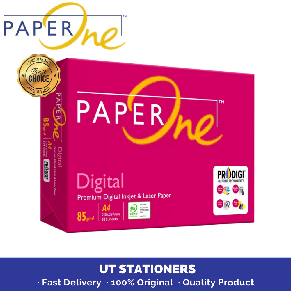 Paperone A4 85 GSM Digital Paper White (210MM X 297MM) (500 Sheets ...