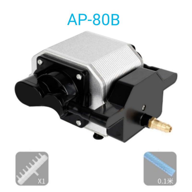 Aquarium Air Pump AP-80 / AP-80A AP-30/AP-30A/AP-50/AP-50A/AP-10 AC Aquarium Fish Tank Use 220 ...