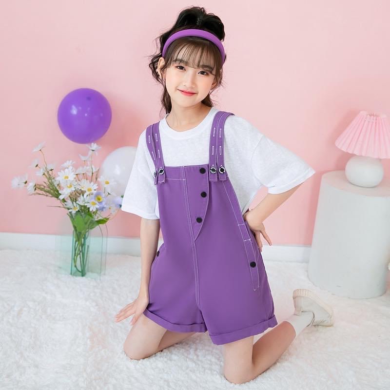Korean style overalls for girls 20-45kg | Shopee Malaysia