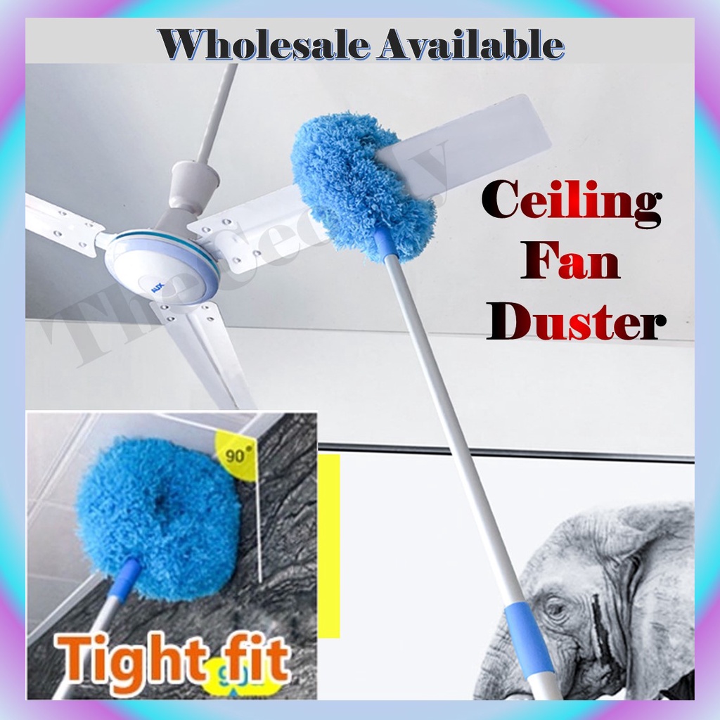 CEO Ceiling Mop Fan Duster Absorb Dust Strength Adjustable Telescopic ...