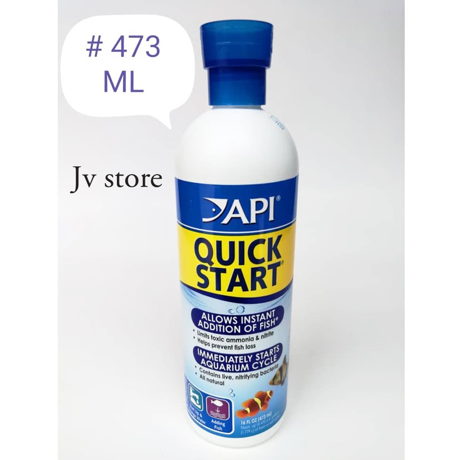 API Quick Start Aquarium Fish Instant Addition 473ml | Shopee Malaysia