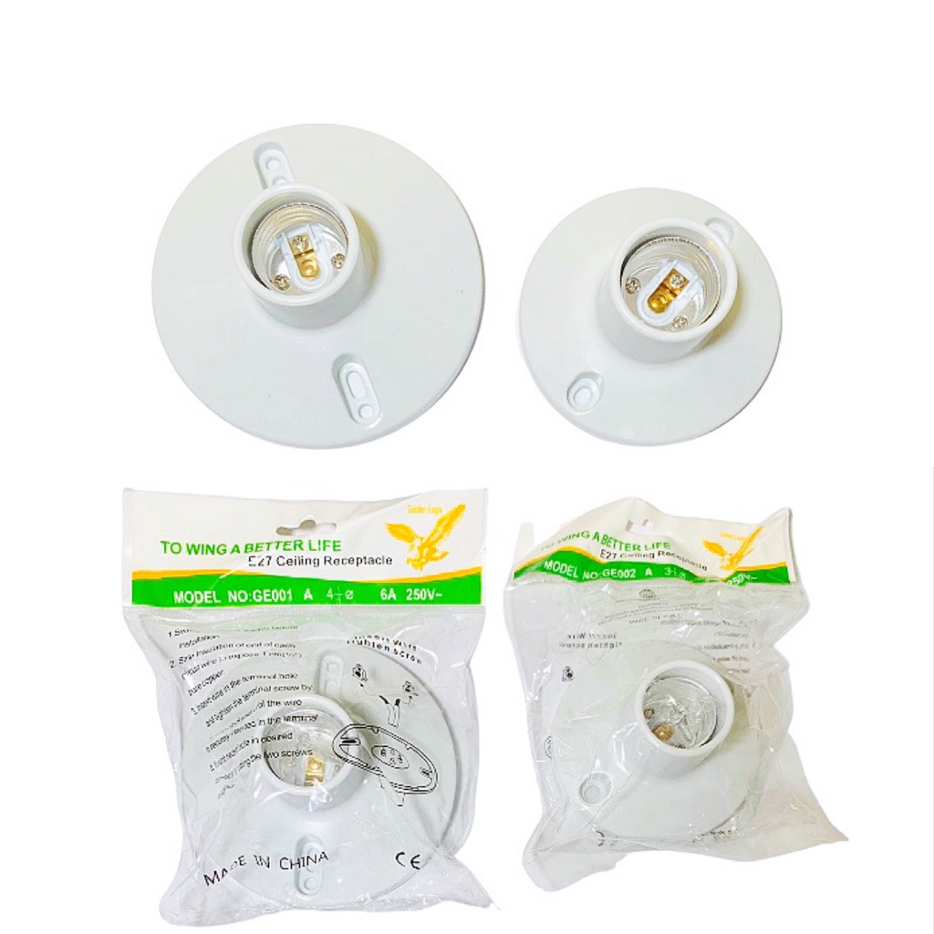 Golden Eagle E27 Ceiling receptacle | Shopee Malaysia