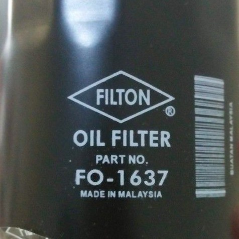 (FILTON FO-1637) TOYOTA Camry/Hilux/Prado/Fortuner/Alphard/Vellfire/Innova Oil Filter | Shopee ...