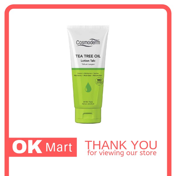 Cosmoderm T3 Oil Lotion Talcum (125ml) | Shopee Malaysia