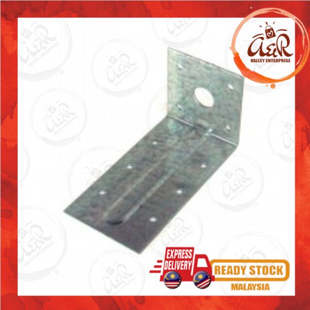L Bracket Besi Atap / Besi Bracket Bumbung / Galvanized Iron / Mild ...