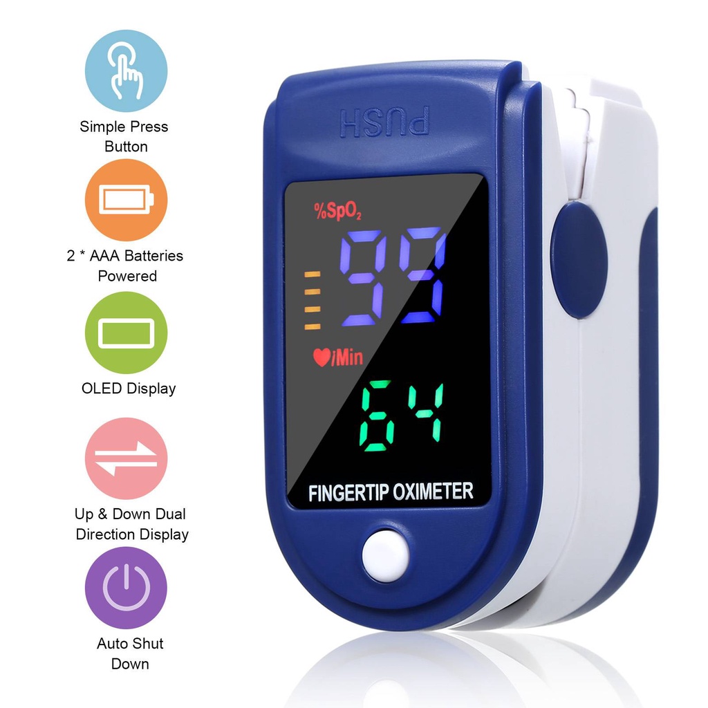 Finger Oximeter pulse oximeter spo2 oximeter fingertip pulse oximeter ...