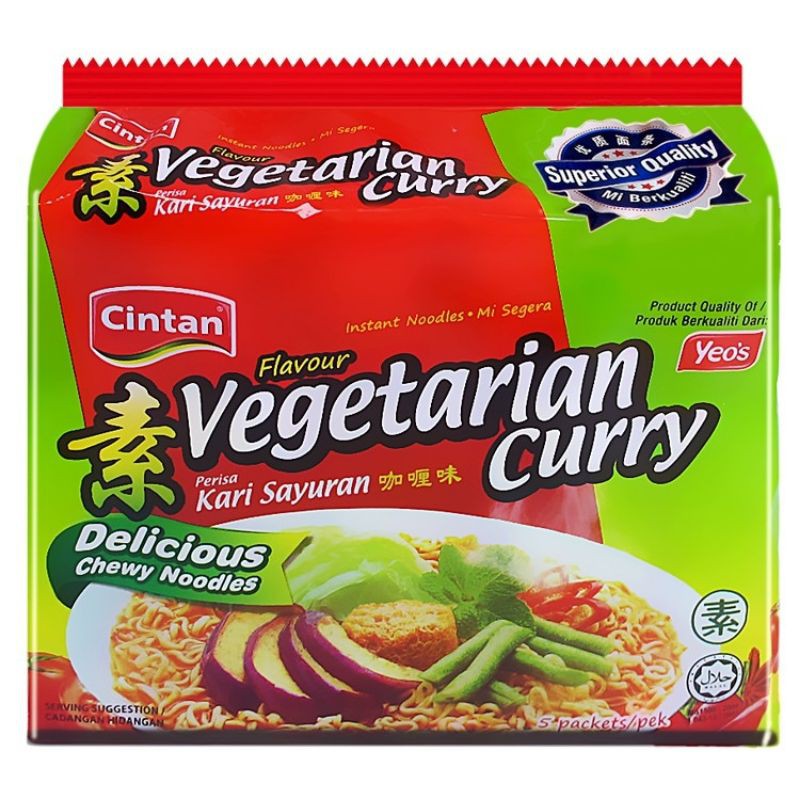 Cintan Instant Noodles (Seafood/Curry/chicken/ Tomyam/ Asam Laksa ...