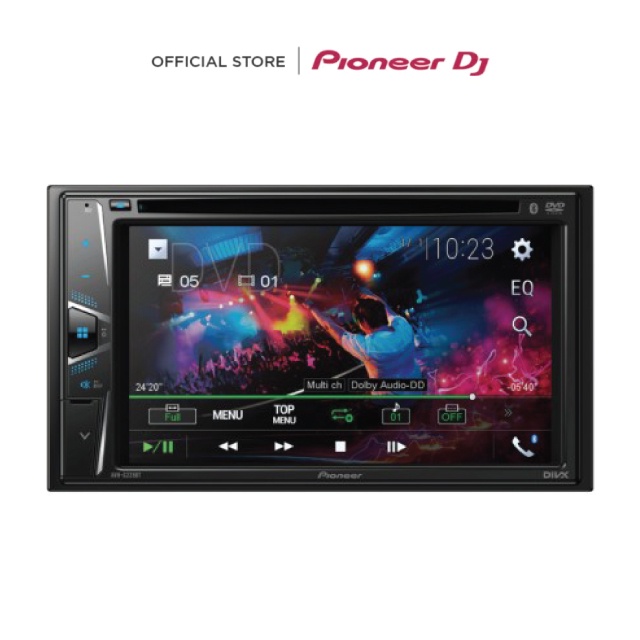 Pioneer Car Audio l DMH-G225BT l In-Dash Double-DIN DVD Multimedia AV Receiver | Shopee Malaysia