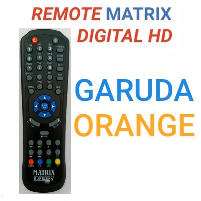 Remote Control Receiver Matrix Garuda Hijau Orange | Shopee Malaysia