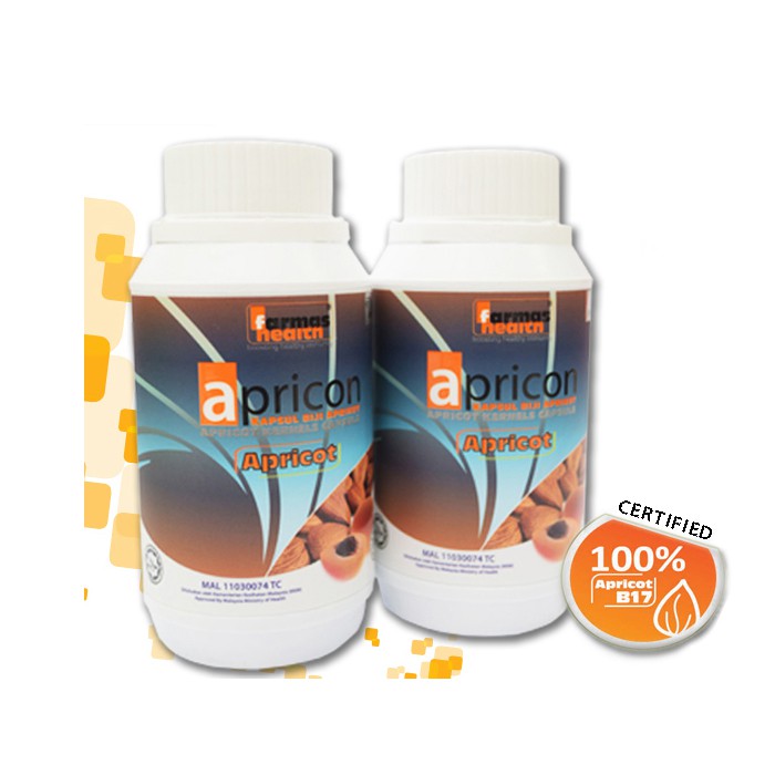 APRICON KAPSUL BIJI APRICOT B17 | Shopee Malaysia
