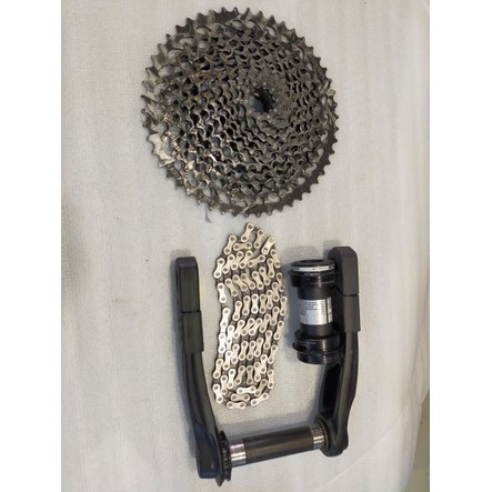 RACEFACE CRANK ARM WITH SRAM EAGLE 12SPEED CHAIN, SRAM XD DRIVE ...