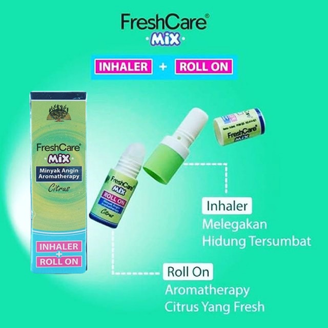 Fresh Care Mix (Inhaler + Roll on) | Shopee Malaysia