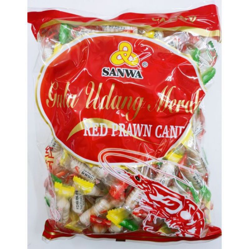 200g~700g Red Prawn Candy Gula Udang Merah Peanut Candy Gula Kacang ...